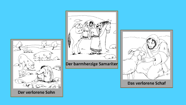 Der verlorene Sohn - Der barmherzige Samariter - Das verlorene Schaf - calwer Verlag